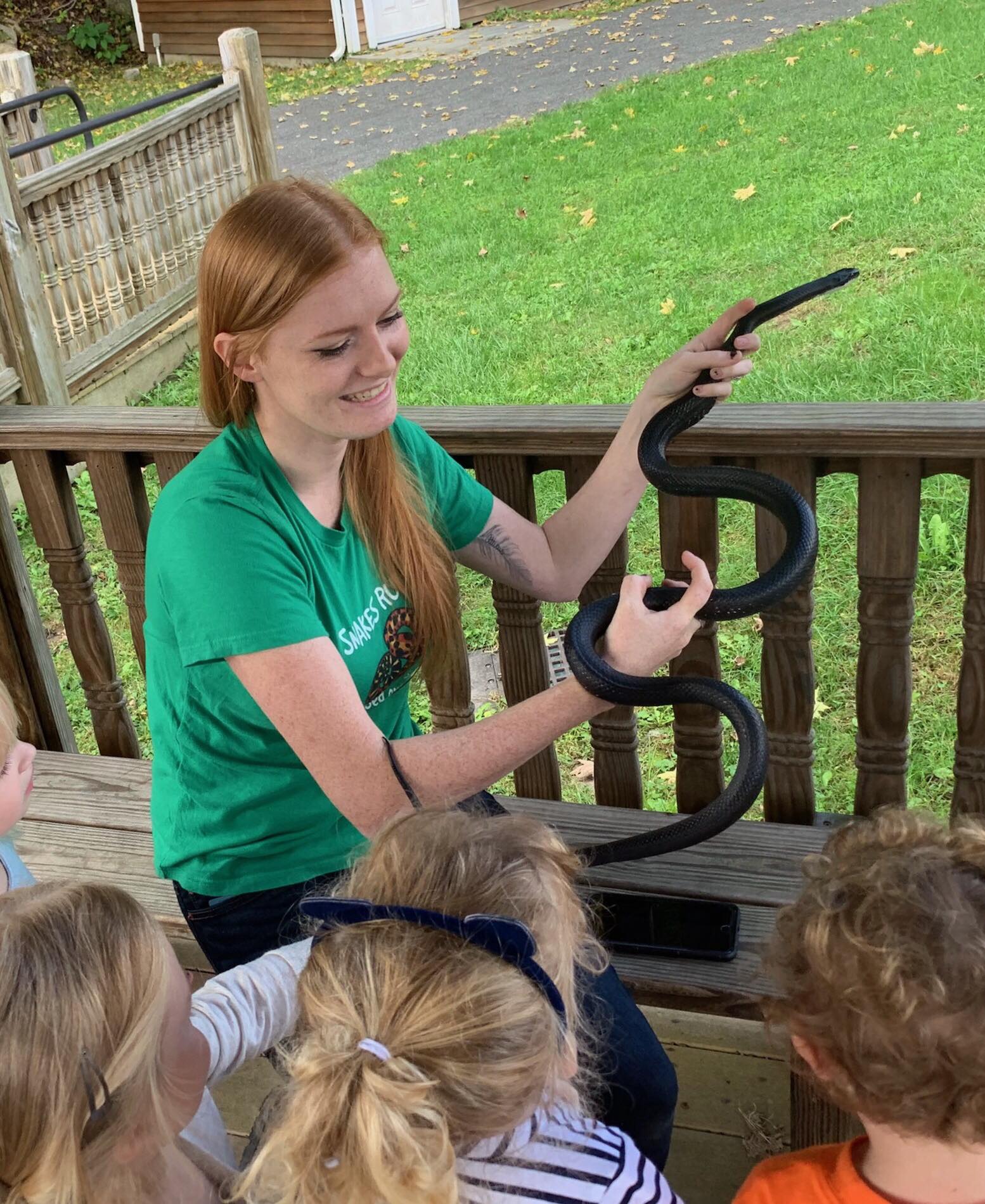 Chelsea Roman – Wild Snakes : Education and Discussion